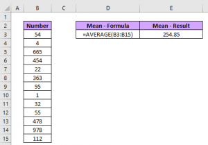 How to normalize data in Excel using STANDARDIZE - Chronicles of Data