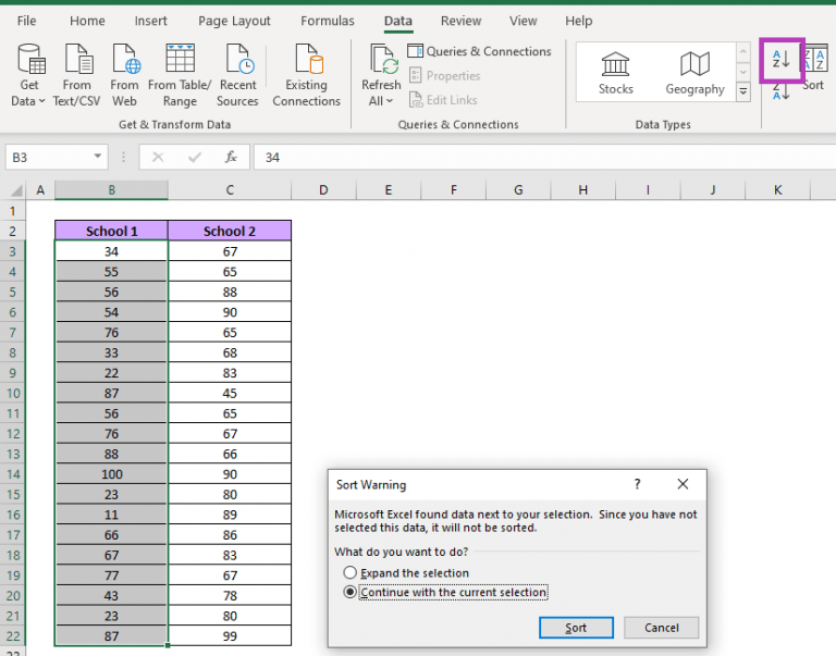Make a Stem-and-Leaf Plot in Excel - Step by Step - Chronicles of Data