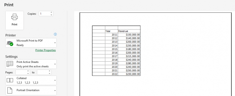 How to Print Gridlines in Excel in 3 Easy Ways - Chronicles of Data