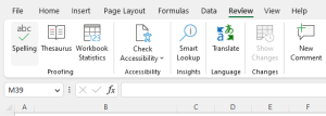 How to Perform a Spell Check in Excel - Chronicles of Data